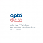 Unternehmen | opta data — Lösungen, die verbinden.
